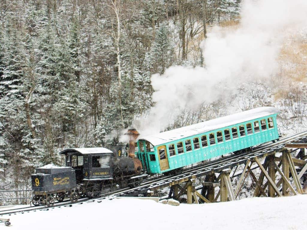 Mount Washington Cog Railway: Train Ride to the Clouds